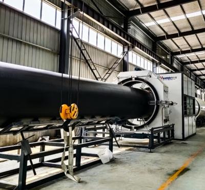 China External HDPE Jacket Pipe Extrusion Line for Pre-Insulated Steel Pipes for sale