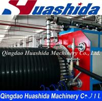 China HDPE Structured Hollow Wall Corrugated Spiral Pipe Line for Municipal Drainage for sale