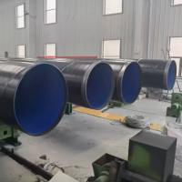China 2LPE Coating Line for Steel Pipe Manufacturing with 57-3000 mm Range, Powder Coating, and 1-6 m/Min Velocity for sale