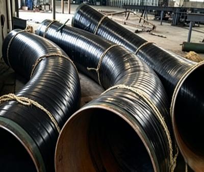 China 3LPE Coating Production Line for Bend and Elbow Steel Pipes with 400-1500 mm Specification and Automated Control for sale