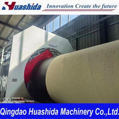 China Automated PLC Control Pre-Insulated Pipe Production Line with High-Pressure Foaming Machine for 500-1600mm Diameter Range for sale