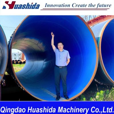 China 3LPE Steel Pipe Coating Line for Oil Gas and Water Pipelines for sale