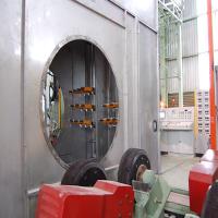 China 3LPE Coating Pipe Production Line with PLC Control System, SA2.5 Surface Treatment for 50-4200mm Pipe Diameter Range for sale
