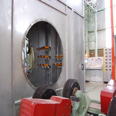 China 3LPE Coating Pipe Production Line with PLC Control System, SA2.5 Surface Treatment for 50-4200mm Pipe Diameter Range for sale
