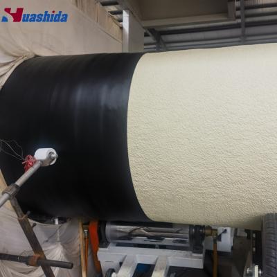 China Polyurethane spraying foam preinsulated steel pipe making machine for sale