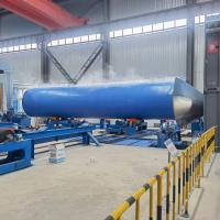 China Steel Pipe Internal & External Fbe Coating Production machine with Rust Removal for sale