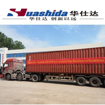 China High Efficiency Steel Pipe 3LPE/FBE Anti-Corrosion Coating Line for sale