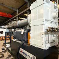 China PE Vacuum Calibrating Extrusion Line for Pre-Insulated Pipe Production for sale