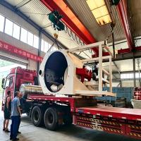 China PU Spraying Foaming PE Wrapping Pre-insulated Pipe Production Line for sale