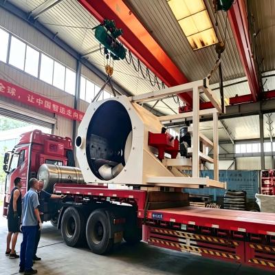 China PU Spraying Foaming PE Wrapping Pre-insulated Pipe Production Line for sale