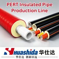 China Flexible PU Foam PERT PPR HDPE thermal Insulation Pipe Production Line for sale
