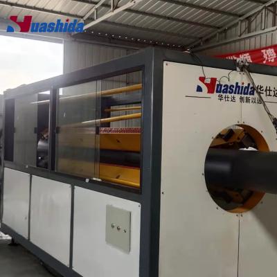 China Large Diameter HDPE Casing Pipe Extrusion Line for PUF Pre-Insulated Pipelines for sale
