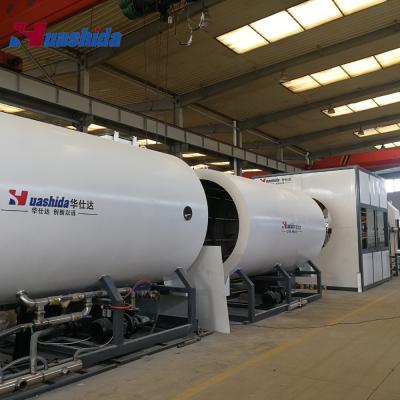 China HDPE Jacket Pipe Extrusion Line for Pre-Insulated Pipe Production for sale