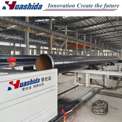China Automatic 3LPE Coating Pipe Production Line with PLC Control System and Shot Blasting for Anti-Corrosion Steel Pipes CE ISO Certified for sale
