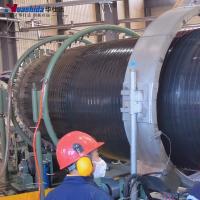 China Industrial 3PE Coating Line for Steel Elbow Pipes with 4-6 Times D Curvature Radius for sale