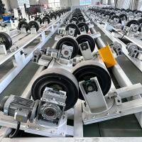 China Full Automatic TPEP FBE 3LPE Steel Pipe Anti Corrosion Coating Line with Shot Blasting Machinery for sale