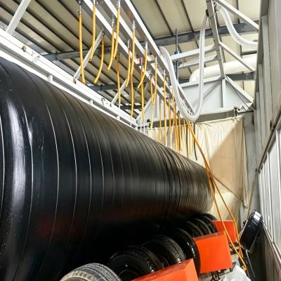 China Advanced PU Spray Foam PE Wrapped Insulation Pipe for Thermal Protection for sale