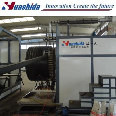 China HDPE Hollow Wall Winding Pipe Production Line with 200-3000mm Pipe Range for sale