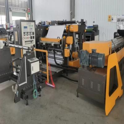 China PE Cold Tape Production Line with 160-200 kg/H Capacity for Pipeline Anticorrosion Wrap Using Polyethylene PE Material and Single-Screw Extruder for sale