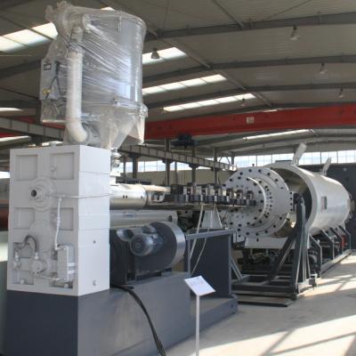 China HDPE Gas/ Water / Oil Supply Pre-Insulated Jacket Pipe Extrusion Casing Production Line for sale