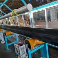China High Efficiency 3lpe coating steel pipe anti-corrosion production line for sale