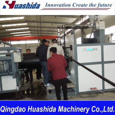 China China Manufacturer HDPE Large Diameter Hollow Wall Winding Pipe Production Line for sale