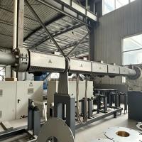 China Vacuum Calibration PU insulated pipe extrusion line for sale