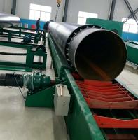 China Pre-Insulated & Steel Pipe Drag Chain Conveyor Threading Assembly Machine with Chain Transmission and 200 - 1500 mm Specification for sale