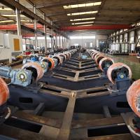 China Large Pipe Shot Blasting Line & 3PE Anti-corrosion Production Line for sale