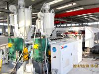 China High-Speed PE/PP Double-Wall Corrugated Sewer Pipe Manufacturing Line for sale