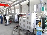 China High-Speed PE/PP Double-Wall Corrugated Sewer Pipe Manufacturing Line for sale
