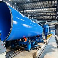 China Large Diameter Steel Pipe Fbe Powder or Varnish Paint Anti-Corrosion Coating Line for sale