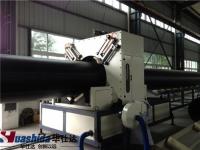 China High-Efficiency HDPE Solid Wall Pressure Water Supply Pipe Extrusion Production Line for sale