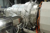 China High-Efficiency HDPE Solid Wall Pressure Water Supply Pipe Extrusion Production Line for sale