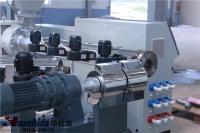 China Automatic HDPE Solid Wall Pressure Pipe Extrusion Line for Water Supply for sale