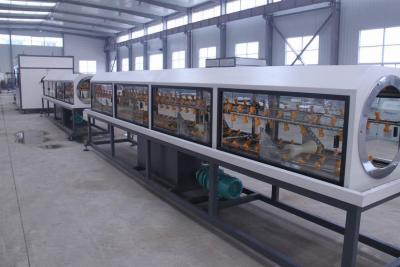 China Automatic HDPE Solid Wall Pressure Pipe Extrusion Line for Water Supply for sale