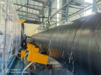 China 3/2lpe Steel Pipe Anti-Corrosion Coating Production Line with Plastic Extruder for sale