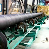 China ISO Certified Internal External FBE 3LPE Steel Pipe Coating Line for Oil Gas Pipelines for sale