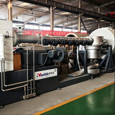 China High Output HDPE Jacket Pipe Extrusion Line for District Heating Pre-Insulated Pipe for sale