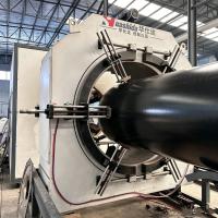 China High Output HDPE Jacket Pipe Extrusion Line for District Heating Pre-Insulated Pipe for sale