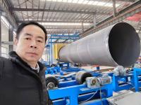 China Automatic Steel Pipe Internal & External FBE Podwer Coating Production Line for sale