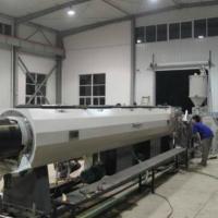 China HDPE Large Diameter Hollow Wall Spiral Winding Pipe Production Line for Municipal Drainage with Single-screw Extruder for sale