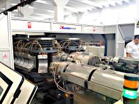 China HDPE/PP Extrusion Double-Wall Corrugated Drainage Pipe Plastic Production Line for sale