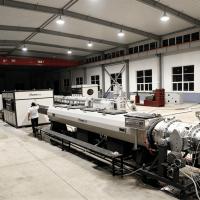 China High Output HDPE PE100 Pipe Extrusion Line for Municipal Water Gas Supply for sale