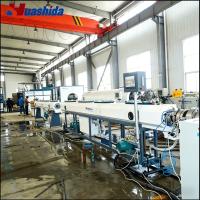 China 200-4000mm HDPE Hollow Wall Winding Pipe Production Line for Sewage Road Drainage for sale