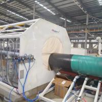 China High Speed FBE 3LPE Internal External Coating Line for Oil Gas Pipelines for sale