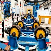 China High Throughput O-Type 3LPE FBE Steel Pipe Coating Line for Oil Gas Gathering for sale