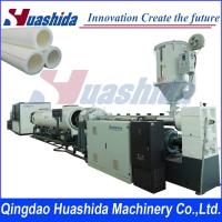 China Smart Controlled PERT PU Foam Pipe Extrusion Line for Long Life Thermal Insulation Pipes with Computerized Automatic Operation for sale