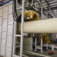 China Automatic Polyurethane PU Spraying Foam Pre-Insulated Pipe Production Line for sale
