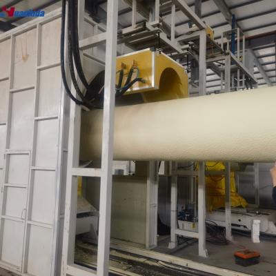 China Automatic Polyurethane PU Spraying Foam Pre-Insulated Pipe Production Line for sale